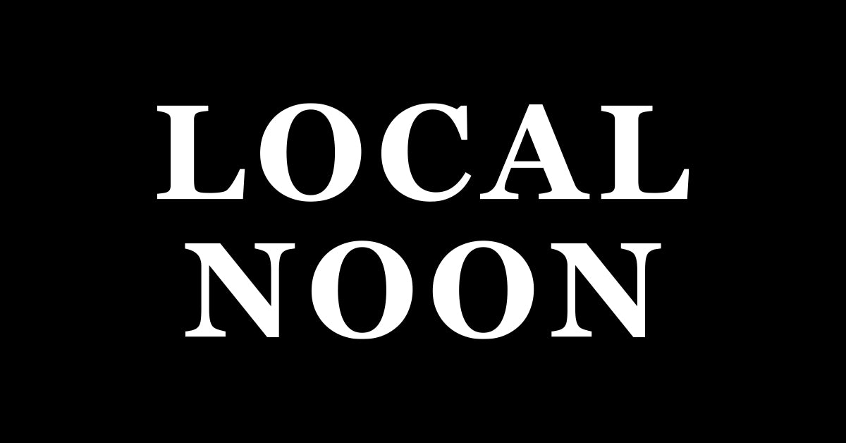 Local Noon
